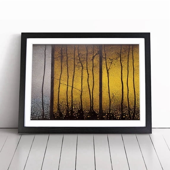 Favourable Abstract Forest Wall Art Print Poster Art Home Decor Vintage ...