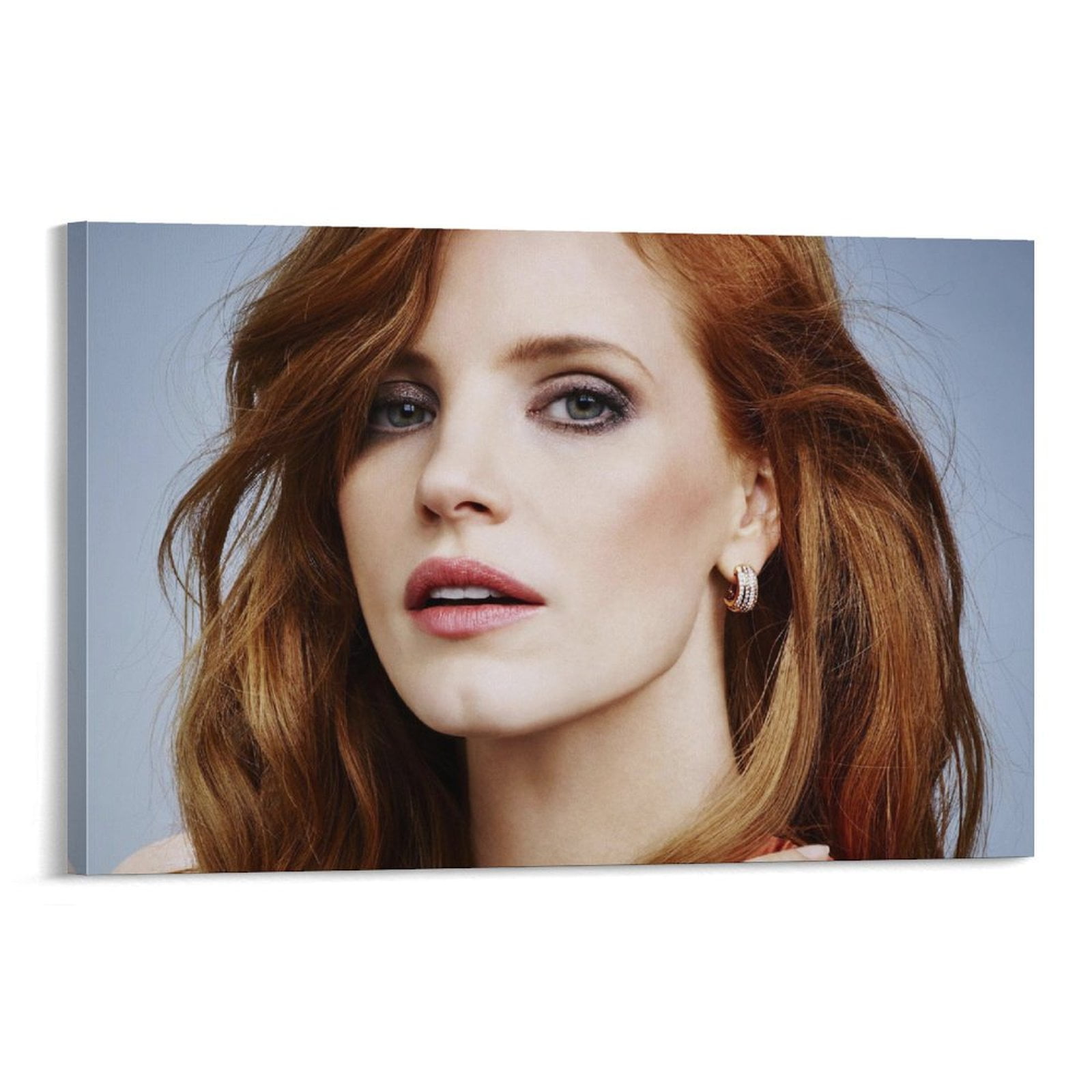 Favourite Actresses of The 2010s Jessica Chastain Retro Sexy Poster ...