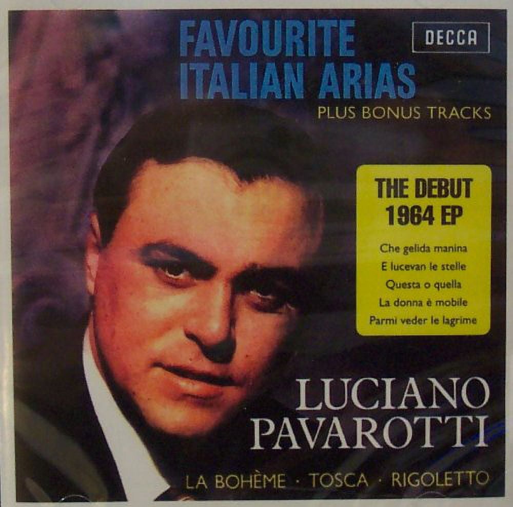 Pre-Owned Favourite Italian Arias Plus Bonus Tracks: Luciano Pavarotti ...