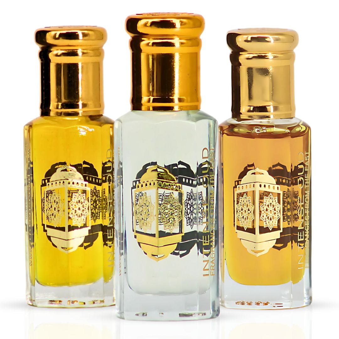 Fawaken, Crushed & Noble Fruits Perfume Oils 12ML (0.40 OZ) With Black ...