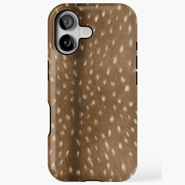 Fawn Fur Natural Animal Print Aesthetic Pattern Case for iPhone 17 to ...