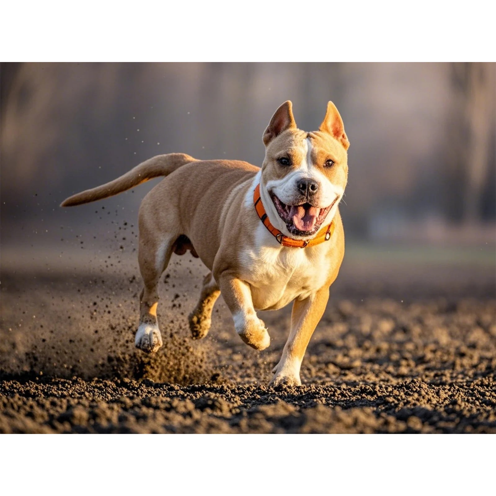 Fawn Staffordshire Bull Terrier 5D Diamond Art DIY Kits Diamond ...