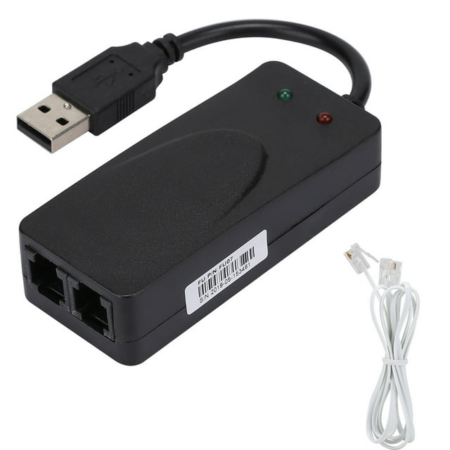 Fax Modem USB Modem Internet Modem Adapter External Hardware Fax Modem ...