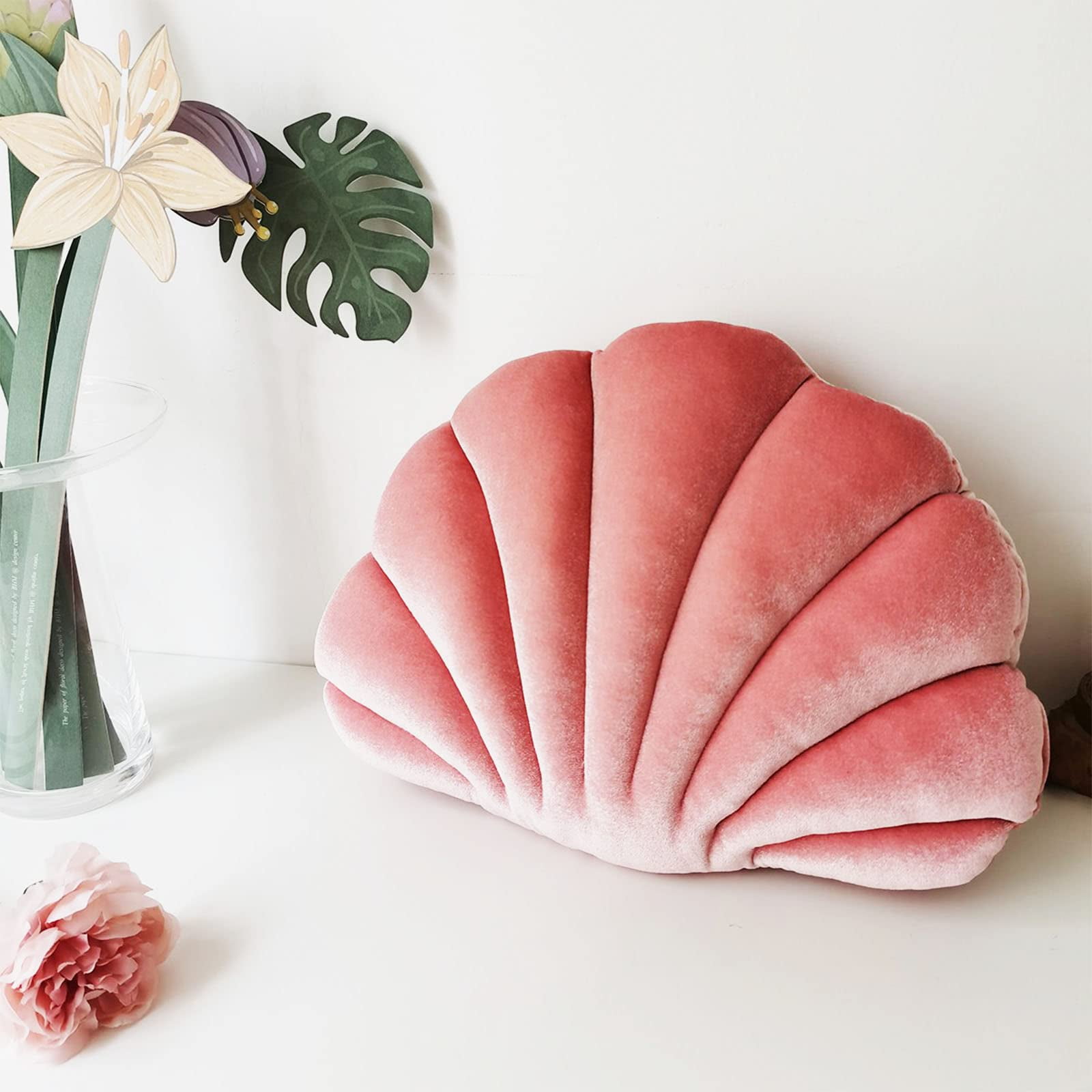Fay Bless Seashell Throw Pillows for Couch,Outdoor Sea Shell Bed ...