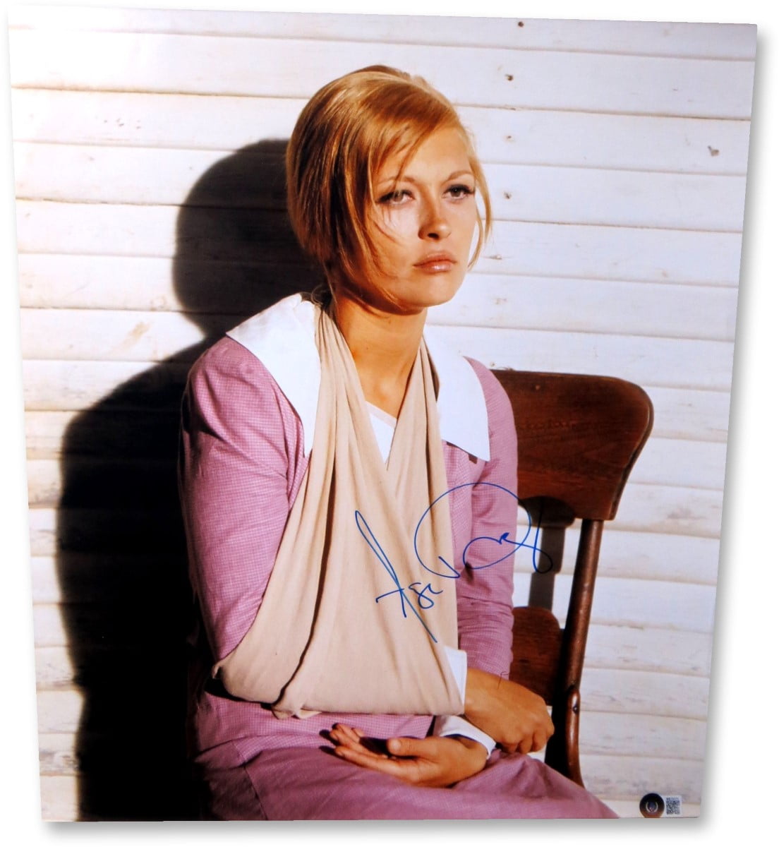 Faye Dunaway Signed Autographed 16X20 Photo Bonnie and Clyde BAS ...