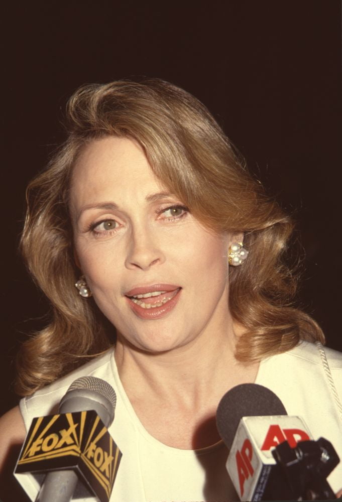 Faye Dunaway Yellow Top 2 Microphones Photo Print (8 x 10) - Item # CPA1083 - Walmart.com