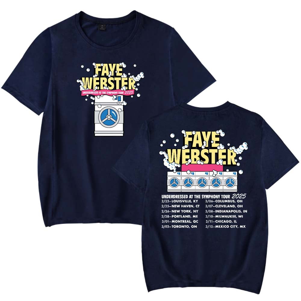 Faye Webster Laundrette T-Shirt Underdressed at The Symphony Tour 2025 ...