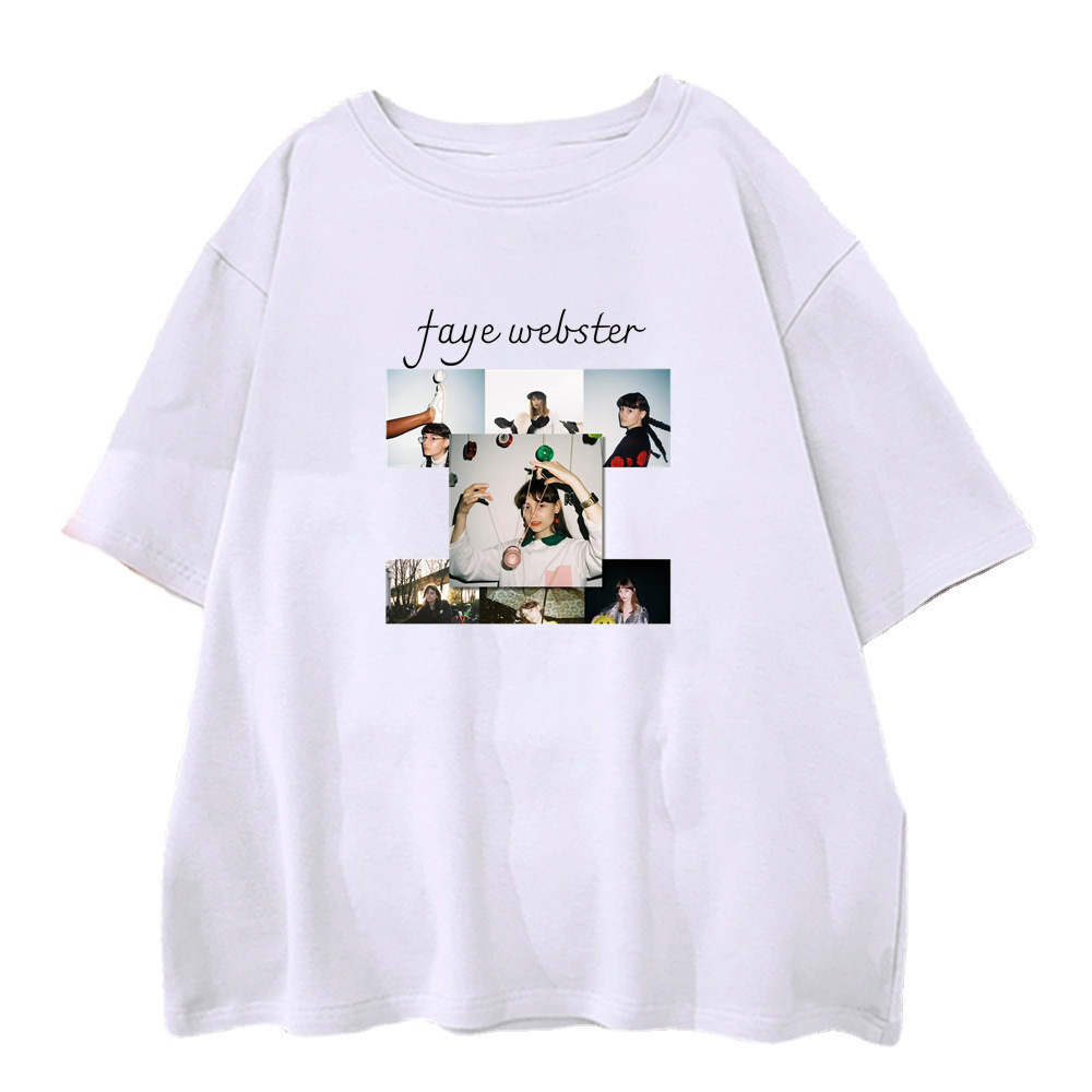Faye Webster Merch Cool T-shirt Summer Fashion Logo Printed Men's/Women ...