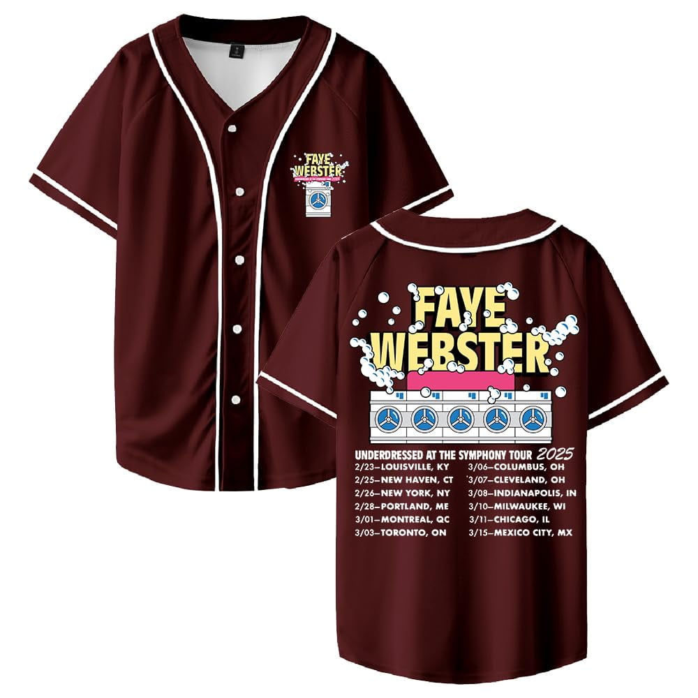 Faye Webster Underdressed at The Symphony Tour 2025 Tees T-Shirts, Crew ...