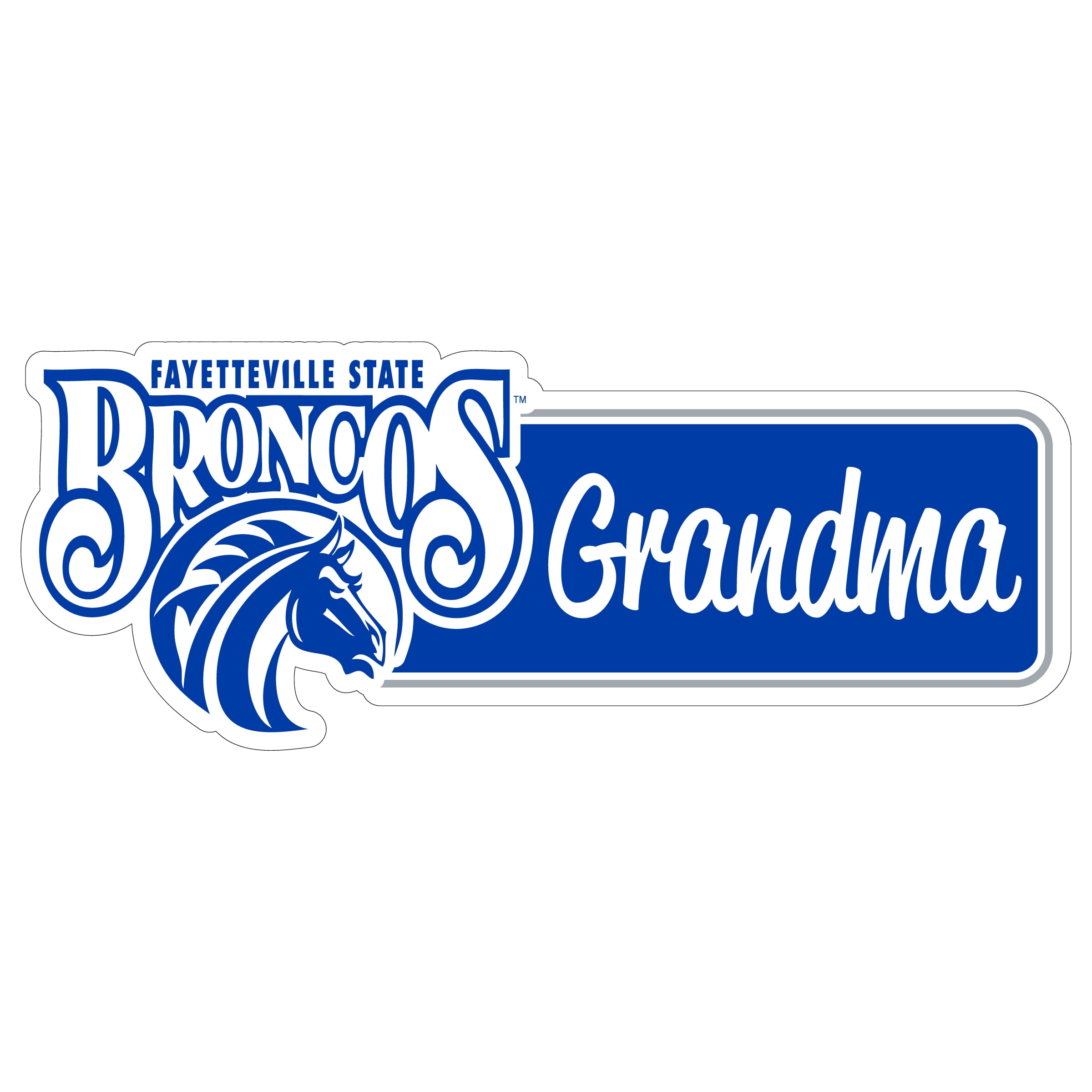 Fayetteville State University Proud Grandma Die Cut Decal Officially ...