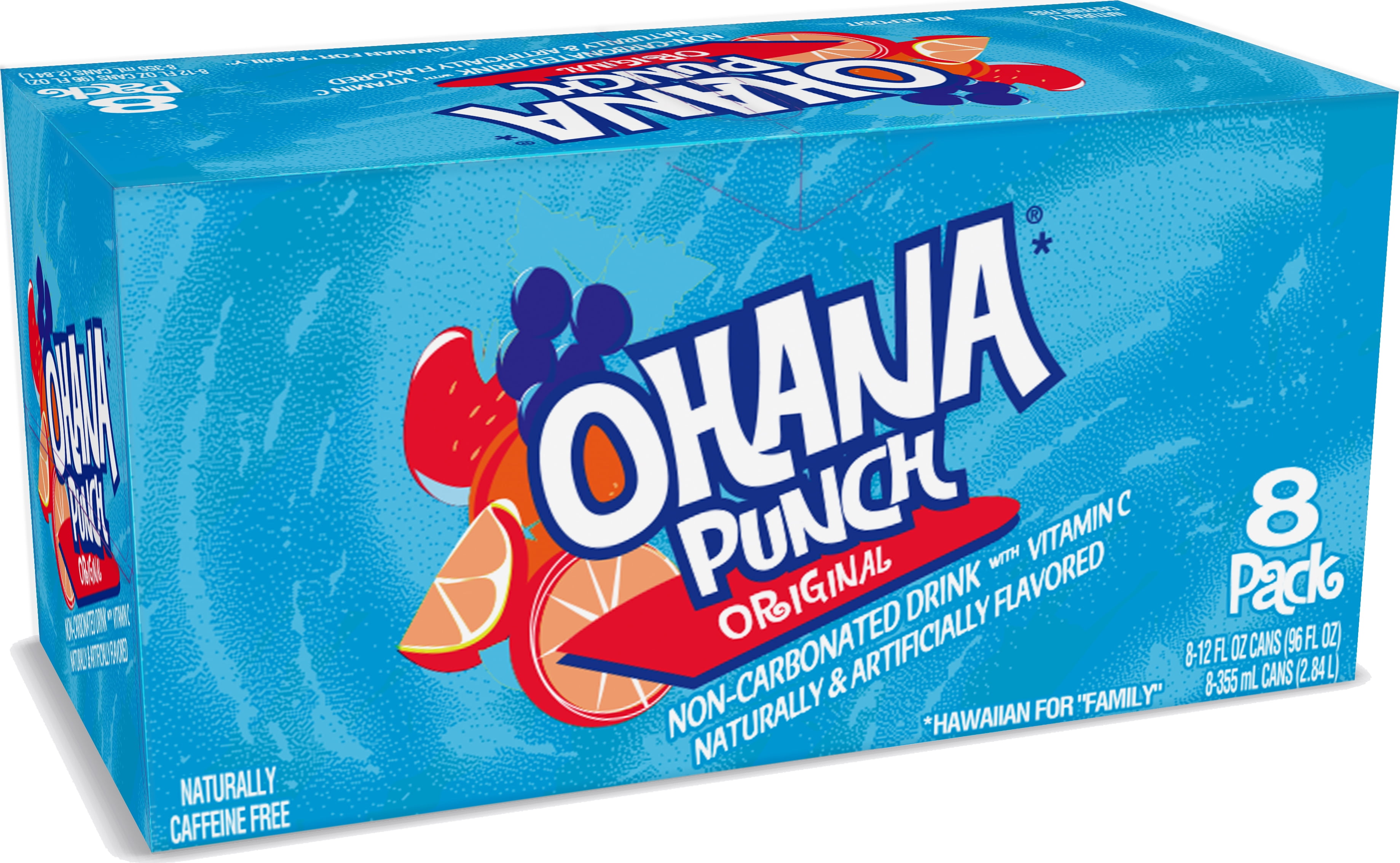 Faygo 8pk/12oz Ohana Punch - Walmart.com