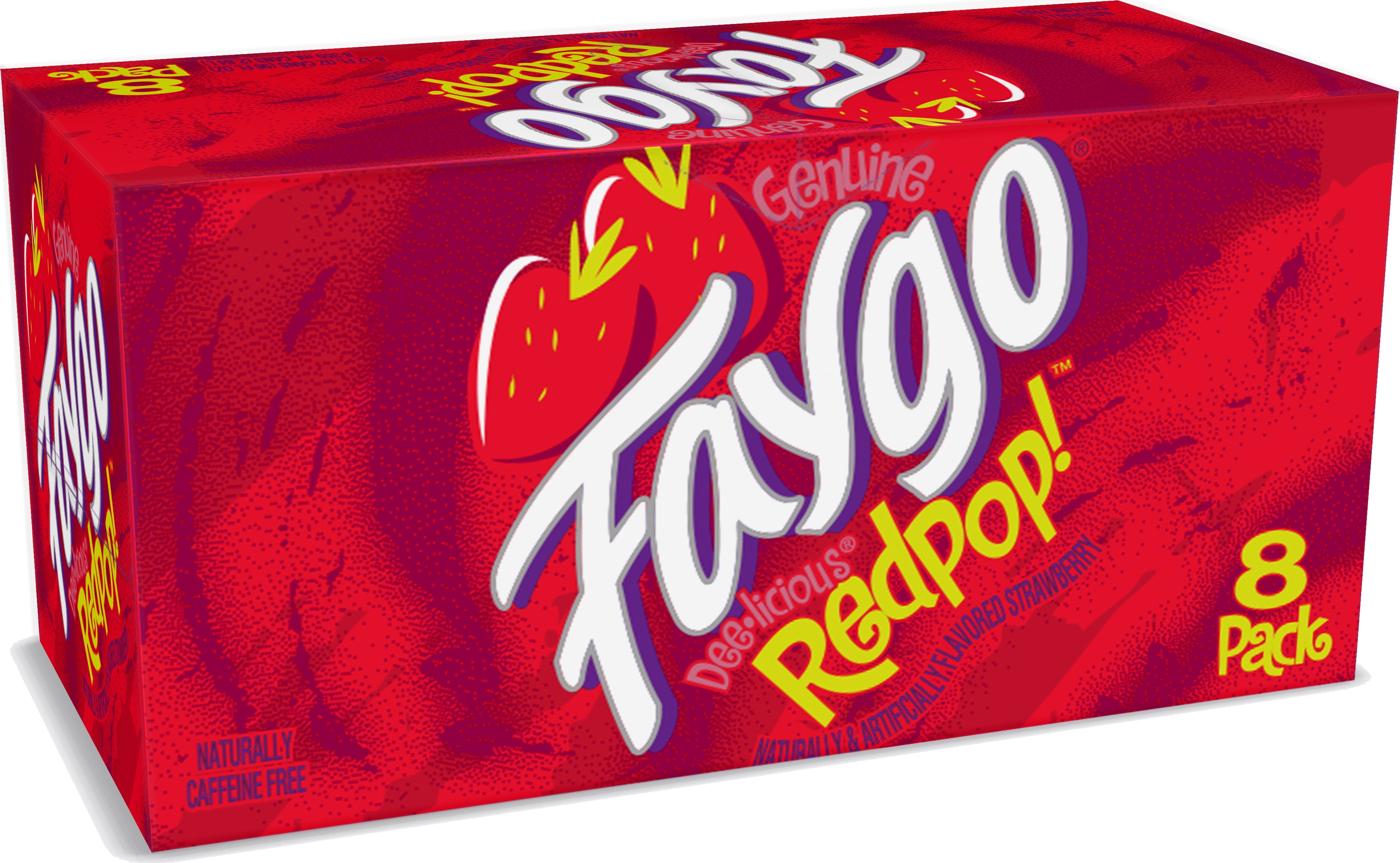 Faygo 8pk/12oz Redpop - Walmart.com