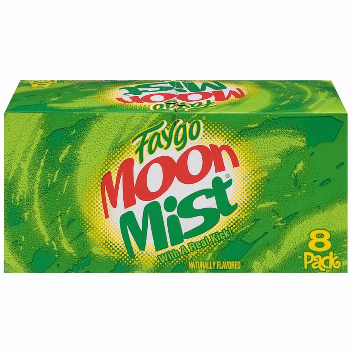 Faygo Moon Mist Citrus Soda, 8 Pack Cans, 96 fl oz Total, Bright Citrus ...