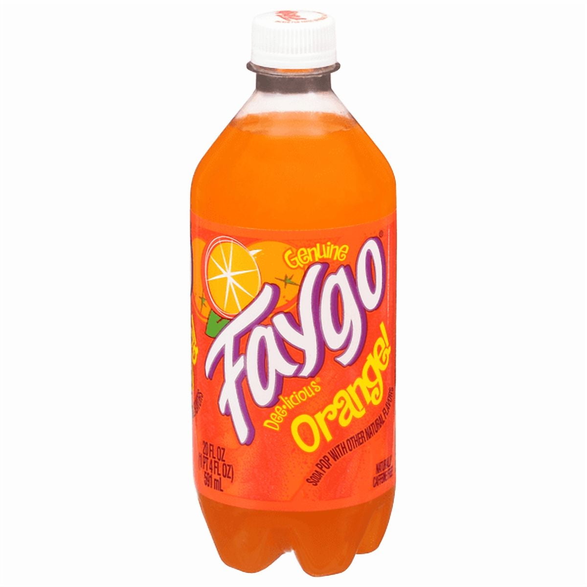 Faygo Orange Soda, 20 fl oz Bottles, 12 Pack - Walmart.com