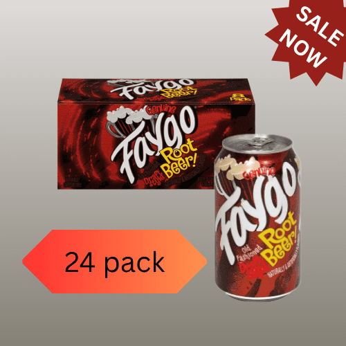 Faygo Root Beer Draft Style, Old Fashioned, 12 fl oz Cans, 24 Pack ...