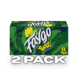 Faygo Twist Lemon Lime Soda Pop, 12 fl oz Cans, 2 Pack – Crisp Citrus ...