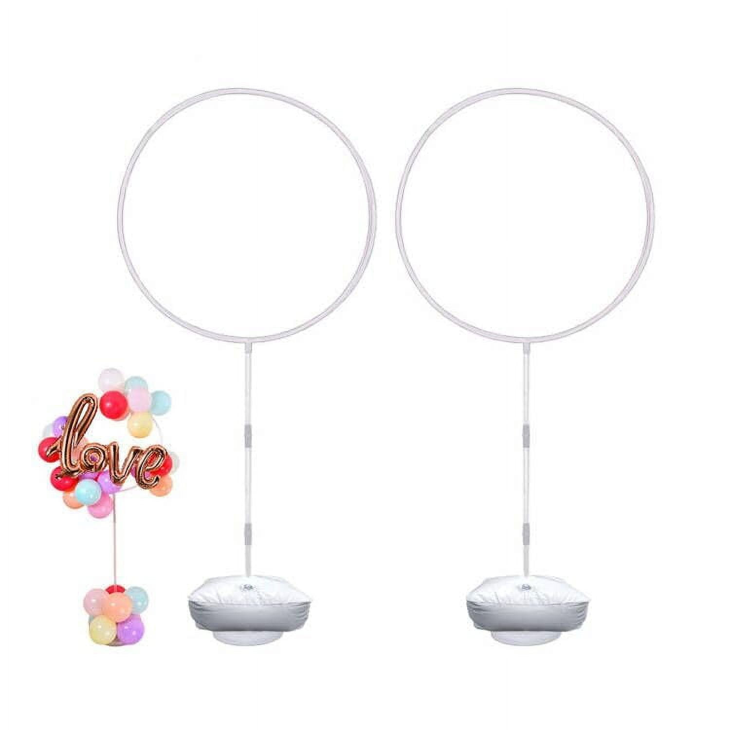 Faylapa Balloon RoundEGSC Arch Column Stand Set of 2 Pack,Stand Round ...