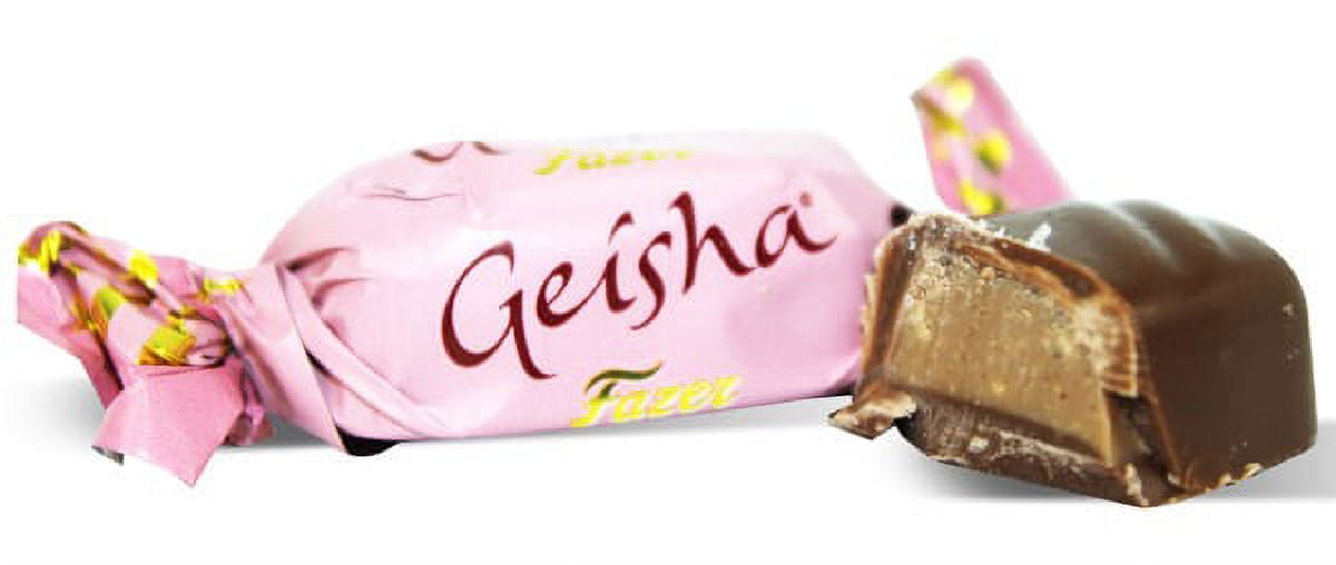 Fazer Geisha Milk Chocolate w Soft Nougat Center 2 Lbs - Walmart.com