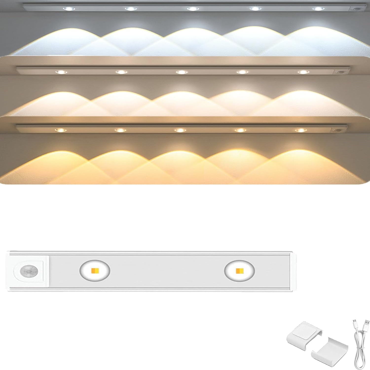 Fazi Gadgets Sensor Lights, Wireless LED Motion Sensor Cabinet Light ...