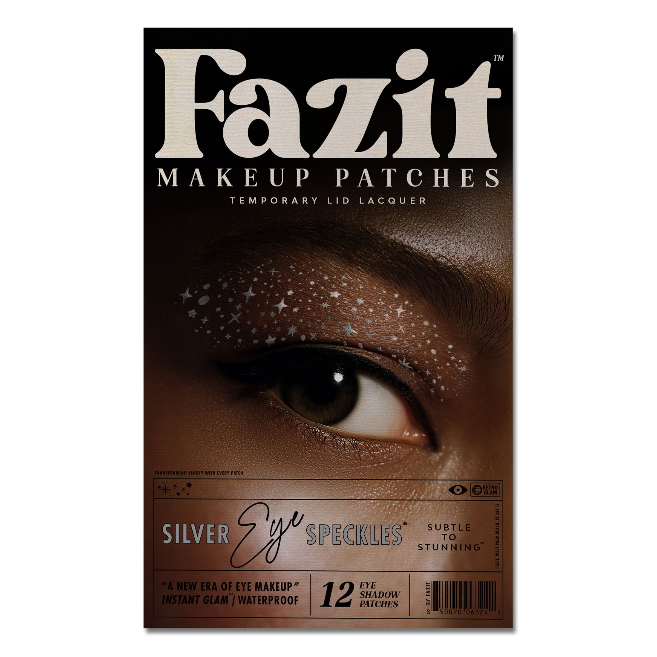 Fazit Silver Eye Speckles Makeup Patches - Walmart.com