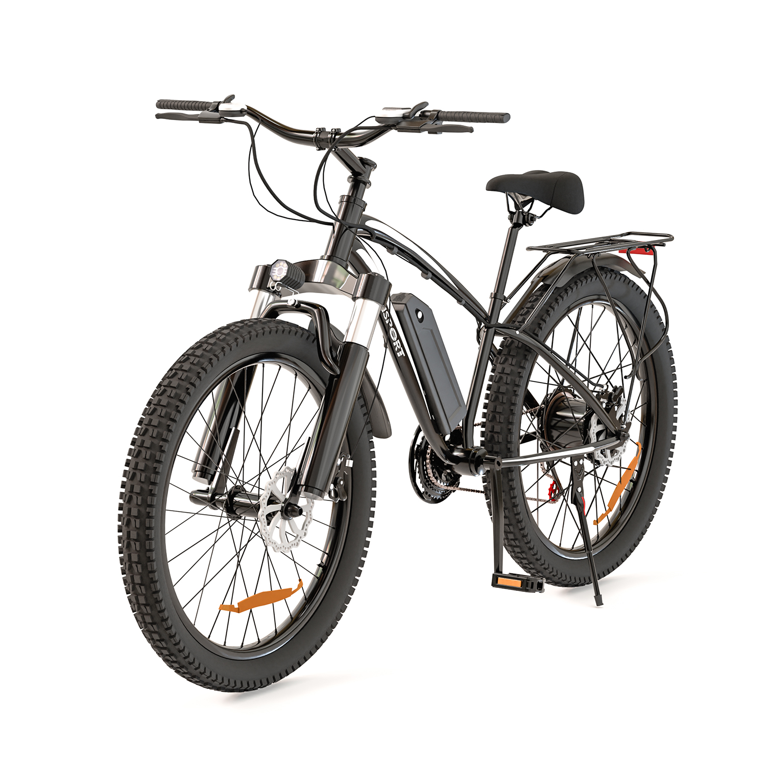 Fbsport Electric Bike 26" Tire 750W Motor Adults Electric Bicycle, 60 ...