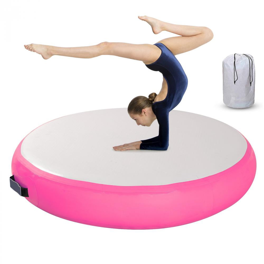 Fbsport Exercise Mat Air Spot Inflatable Tumbling Mat Round 100 cm ...