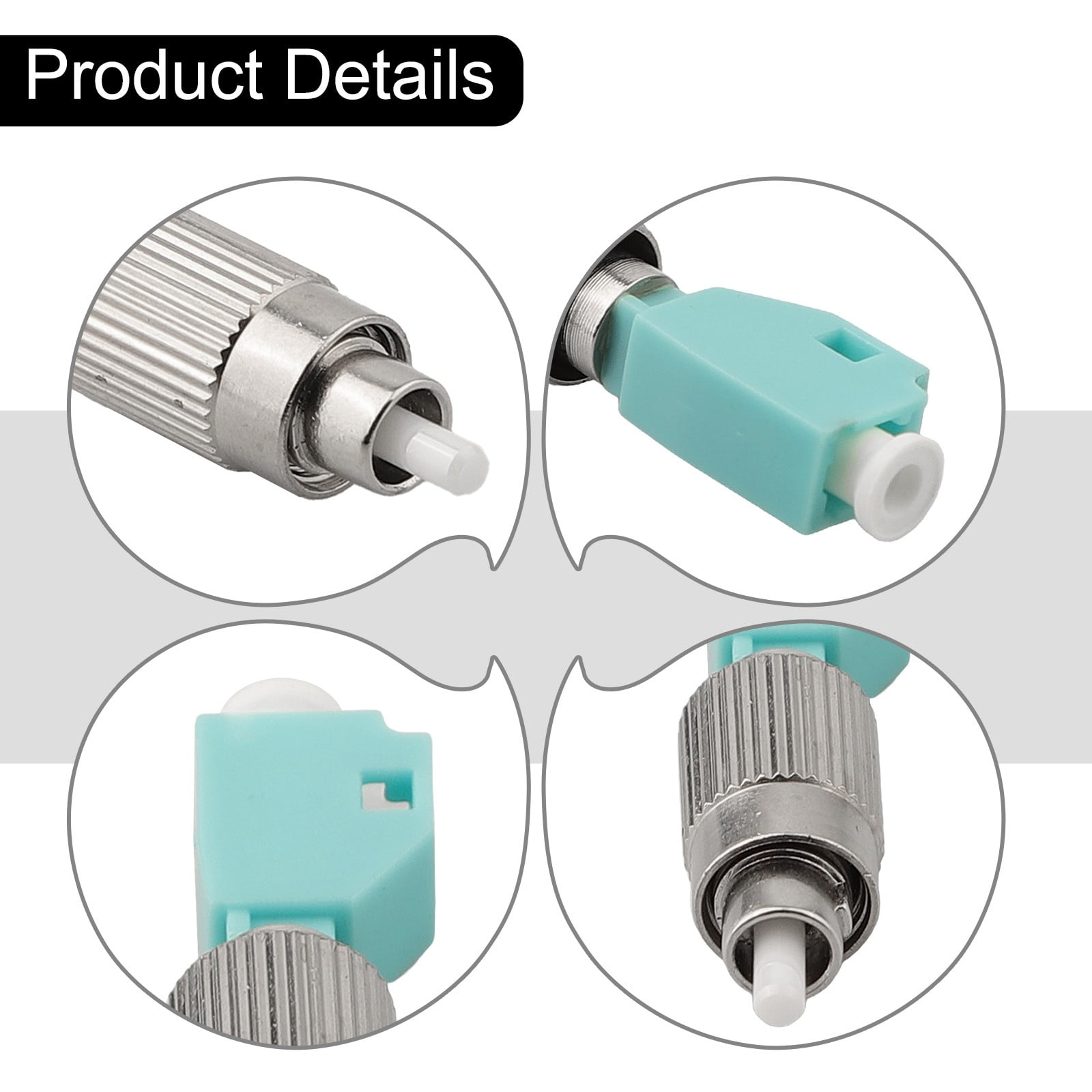 Fc Male To Lc Adapter Connector For Optical Power Meter Visual Fault Locator Fiber Optic Adapter ...