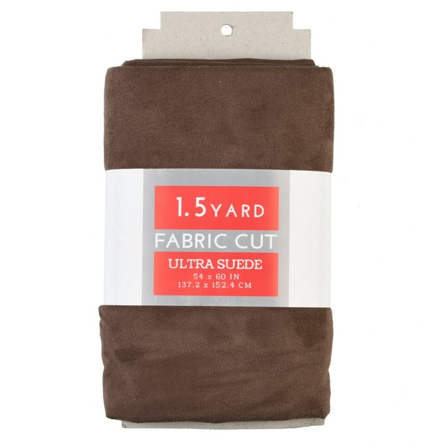Fc Ultrasuede Brown Fabric, by the yard - Walmart.com