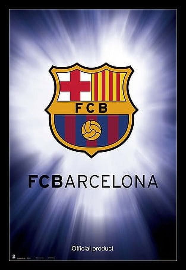 Fcb Shield Laminated & Framed Poster (24 x 36) - Walmart.com