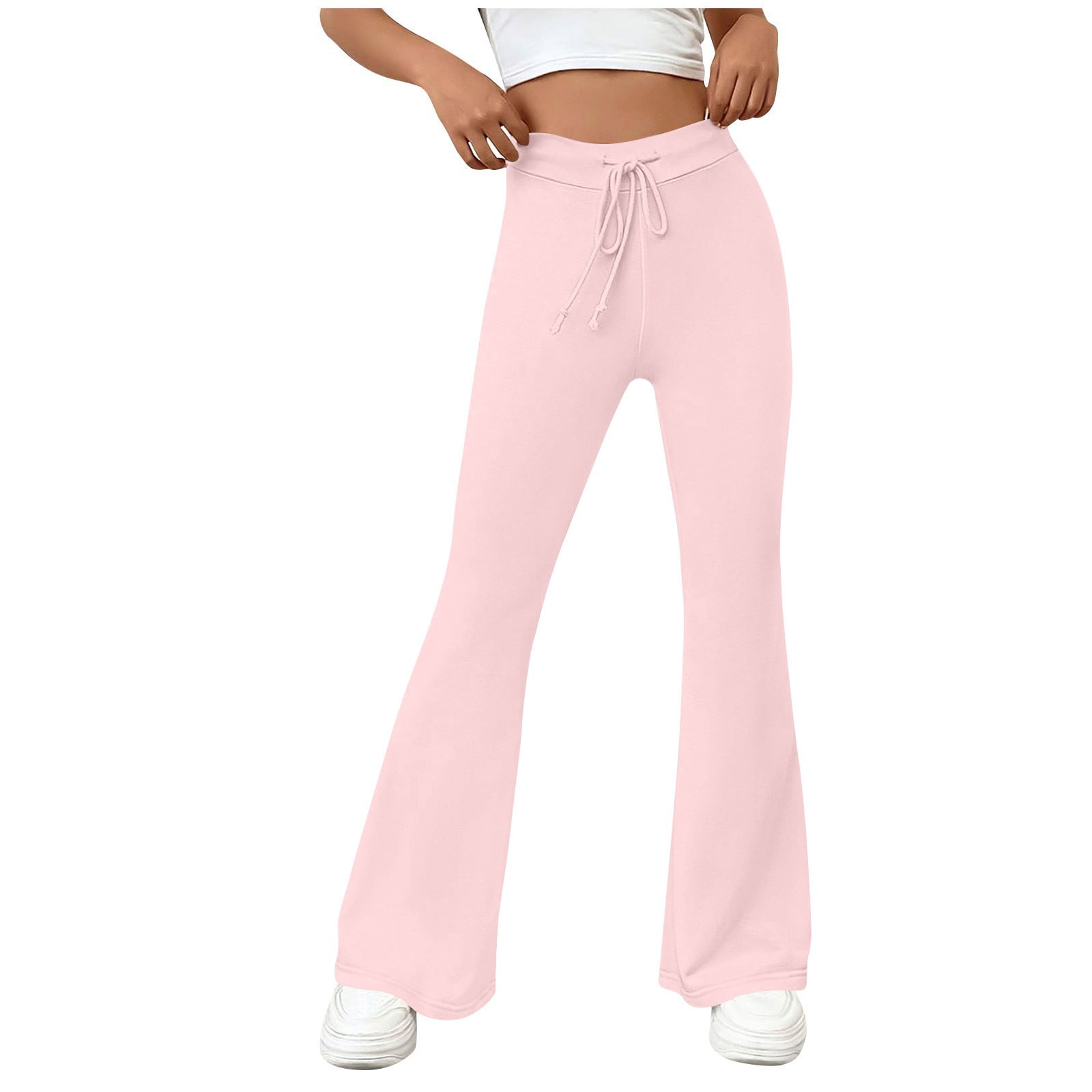 FchengtaiS Women's Yoga Pants Bootcut Flare Leggings Bell Bottom Yoga ...