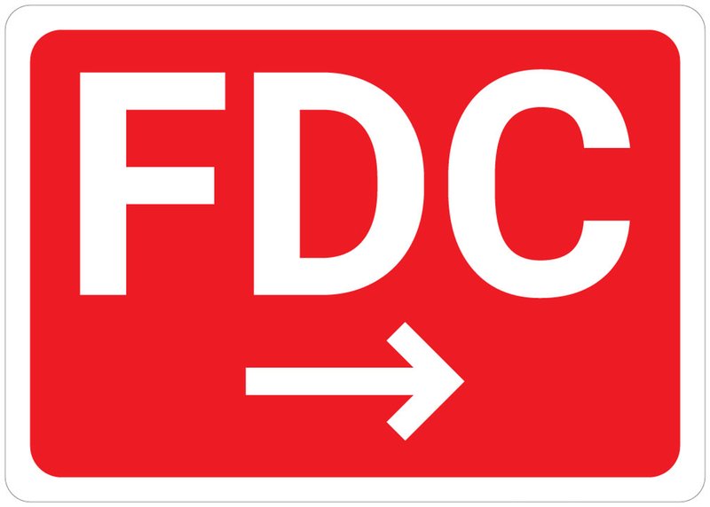 Fdc Arrow Right Red Background Sign Home Kitchen Farm Garden Garage ...