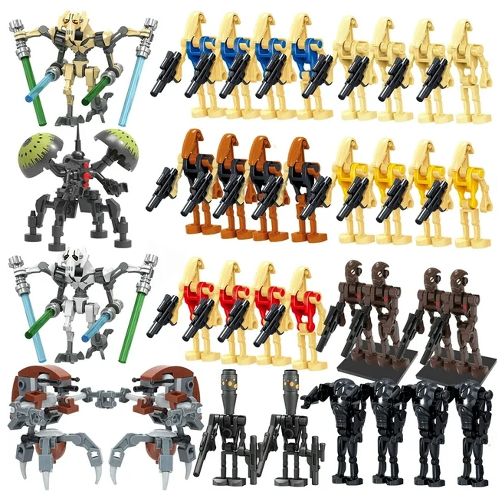 Fddxhl 35PCS/Set Star-Wars Minifigures Building Block Toys, Star-Wars ...