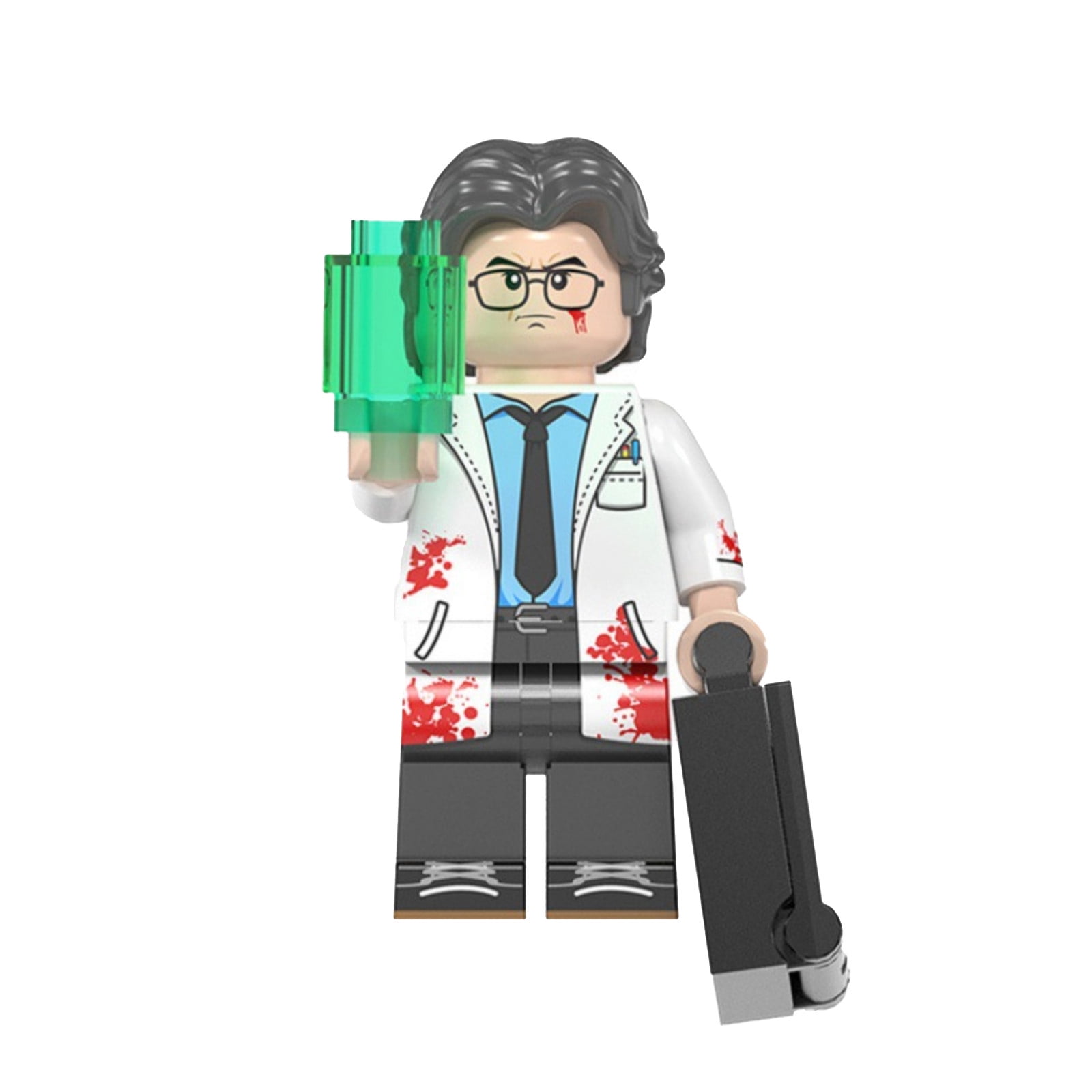 Fddxhl Horror Minifigures Building Block Sets, Horror Movie Re-Animator ...