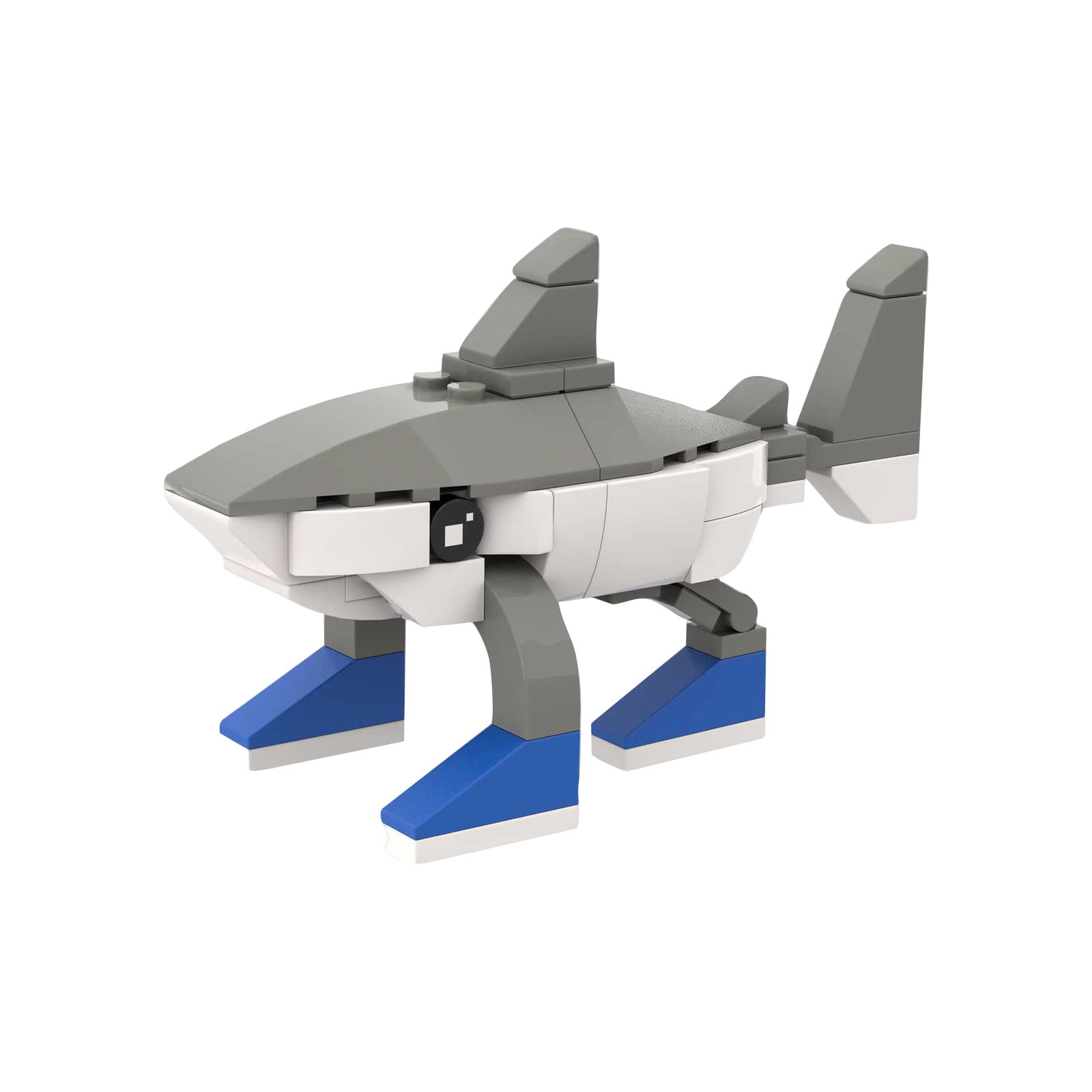 Fddxhl Italian Brainrot Building Blocks, AI Brainrot Animal Action ...