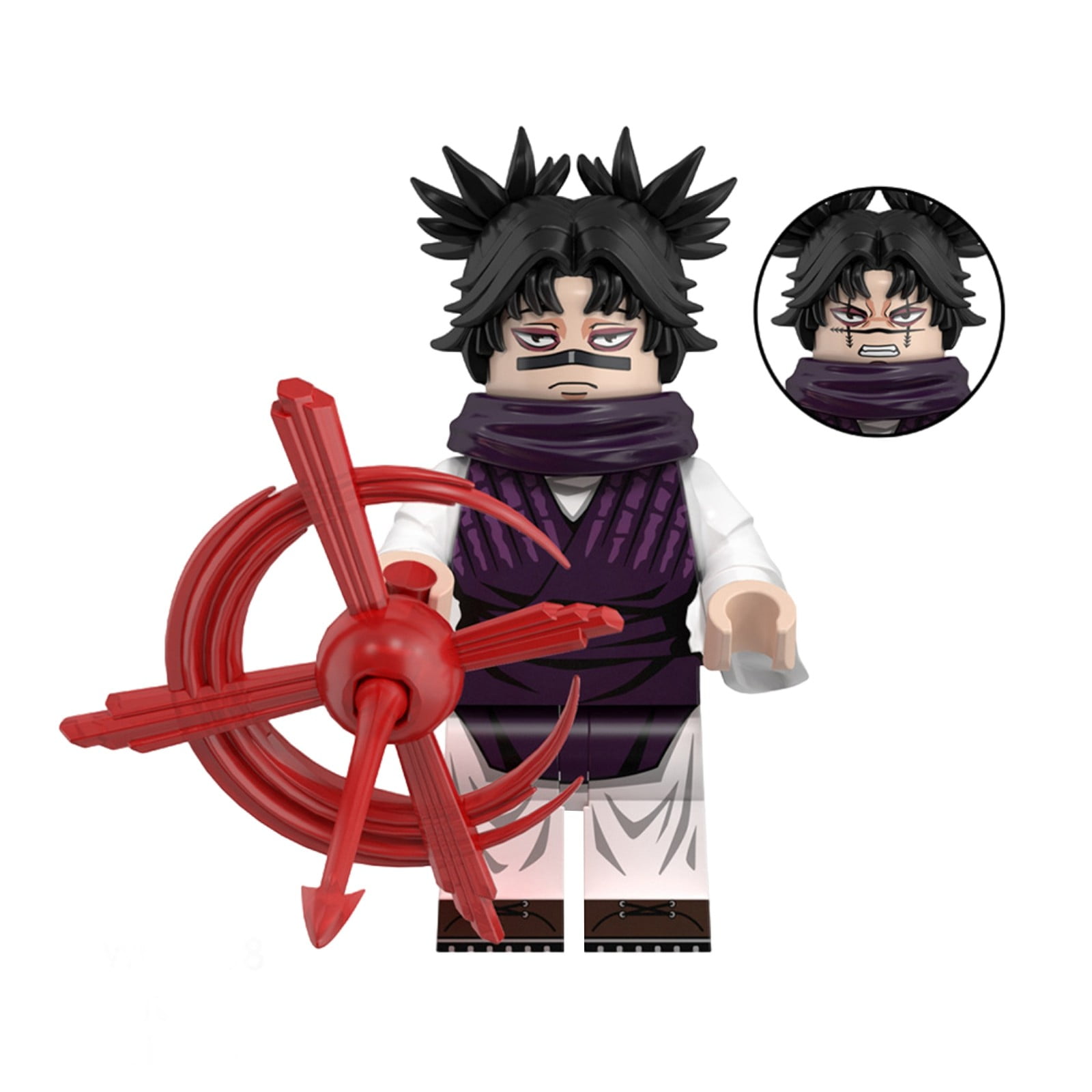 Yanxiao Jujutsu Kaisen Choso Action Figure Minifigures Building Blocks ...