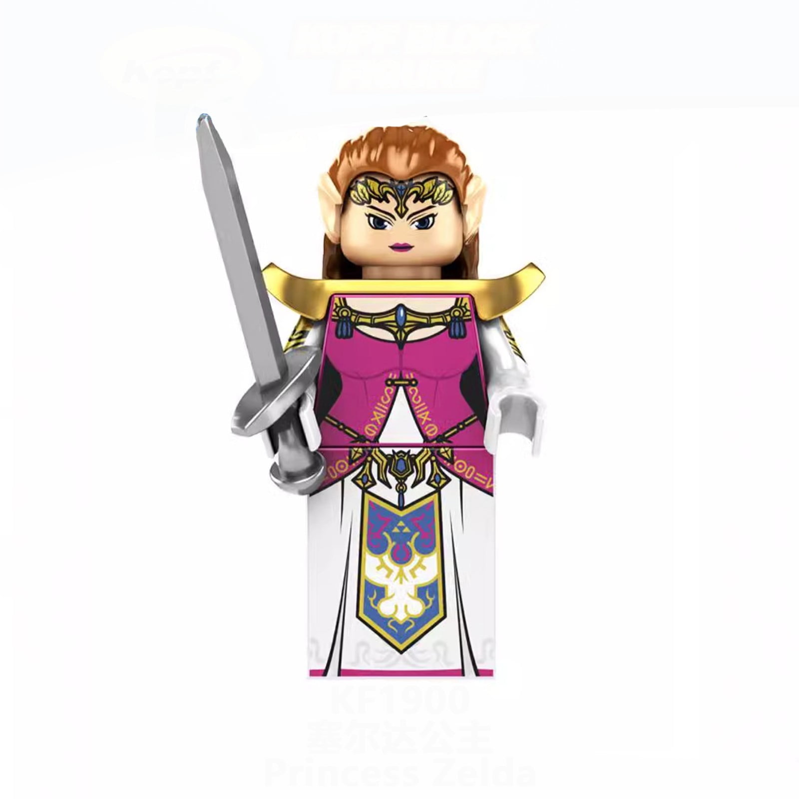 Fddxhl The Legend of Zelda Minifigure Building Block 1.7 Inch - Legend ...