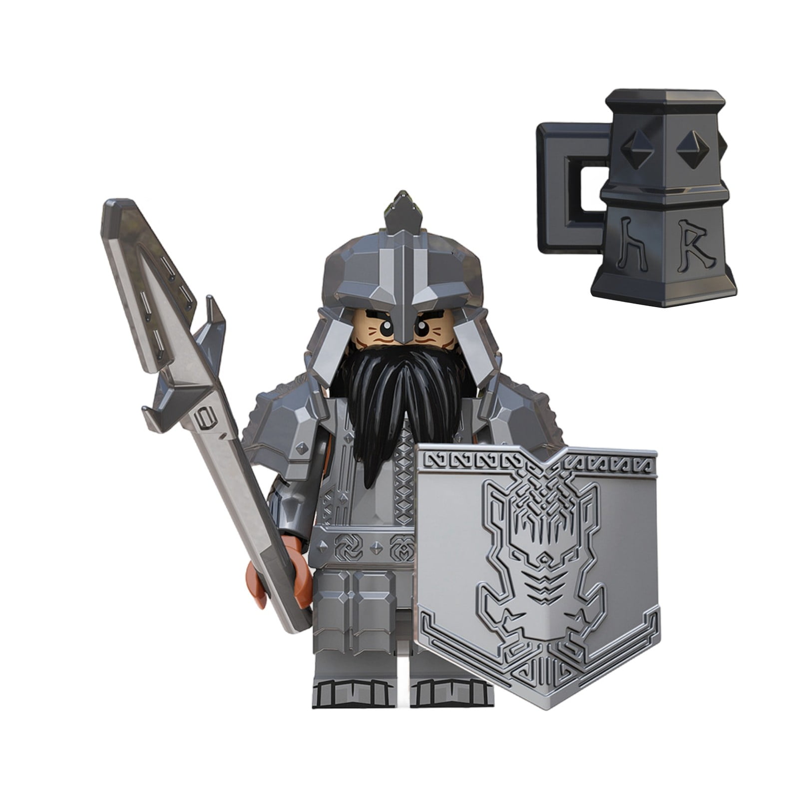 Fddxhl Lord of the Rings Minifigures Building Block Set, Hobbit Mini ...