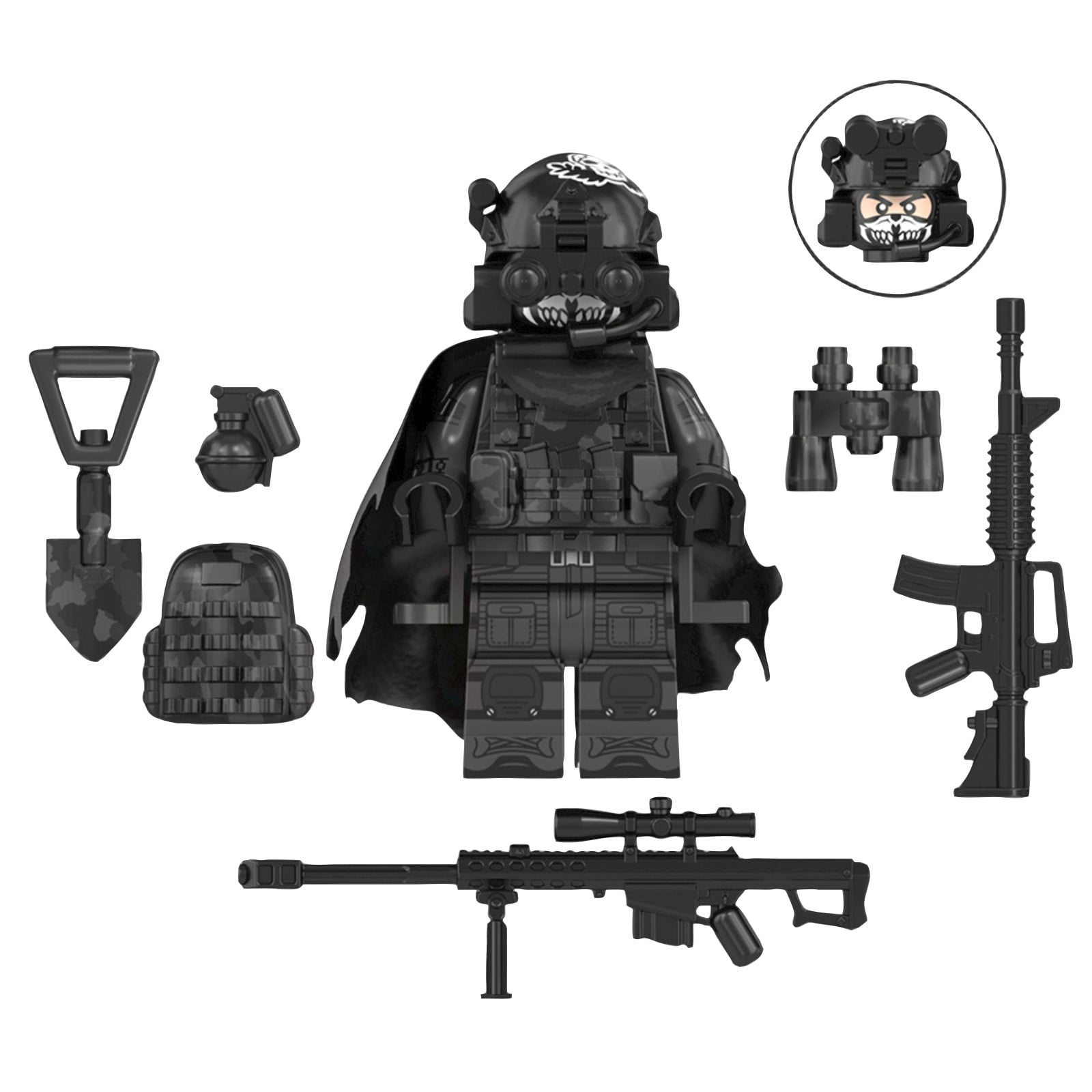 Fddxhl Modern Soldiers Mini Figures Building Blocks Set, Scouts ...