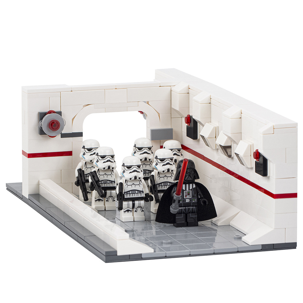 Fddxhl Star-Wars Minifigures Building Blocks 10 Inches, Star-Wars Darth ...