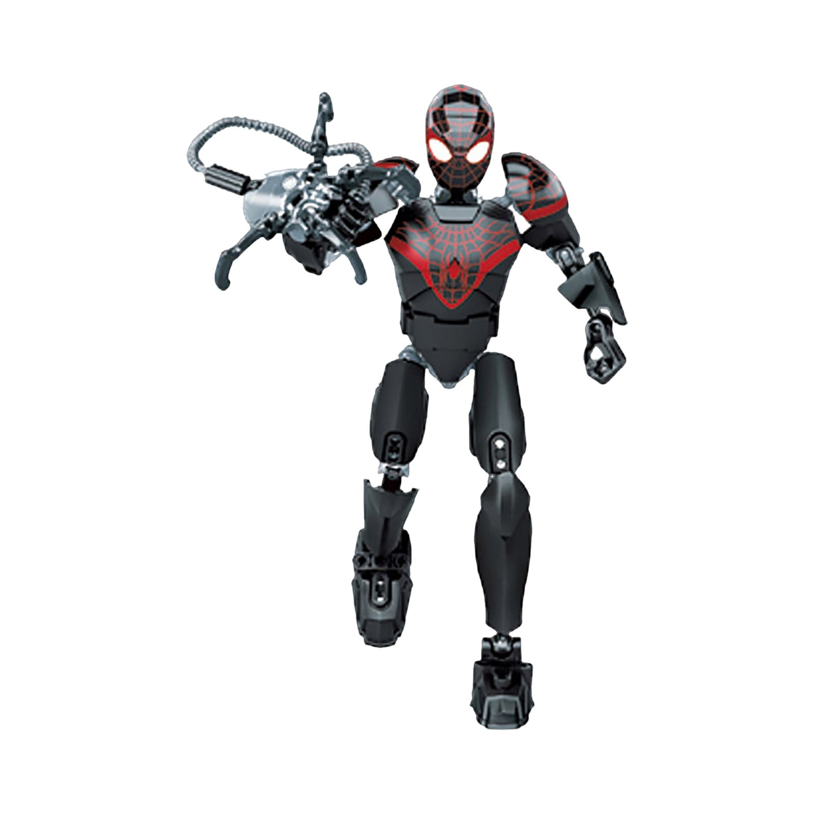 Yanxiao Superhero Building Blocks Garage Kit - Articulated Superhero ...