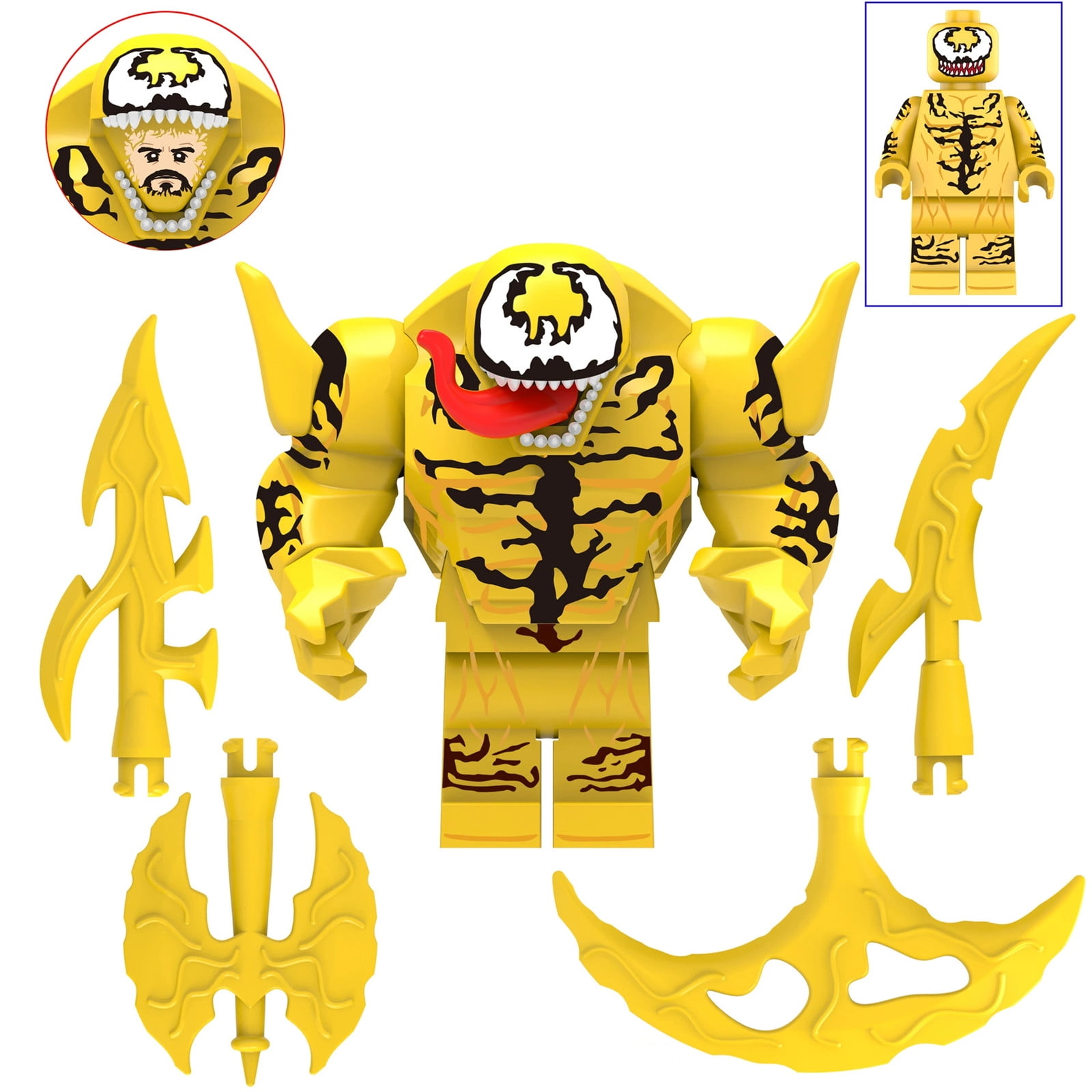 Yanxiao Venom Minifigures Building Block Toys, Venom Building Block ...
