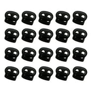 TureClos 10pcs Cord Stoppers Lock End Toggles Spherical Hole Tightening ...