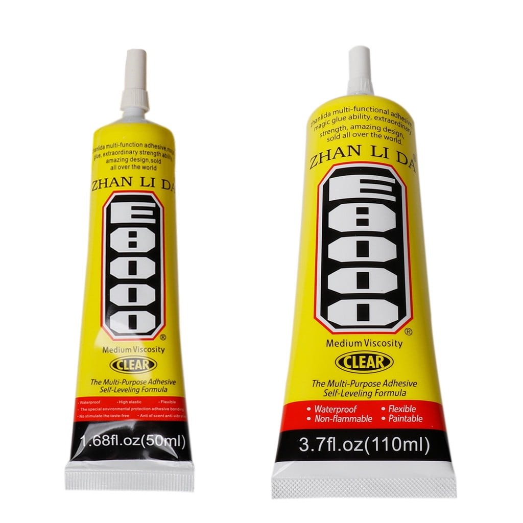 Fdelink E8000 Waterproof Glue,50Ml 110Ml Adhesive,Diy Jewelry Clear ...