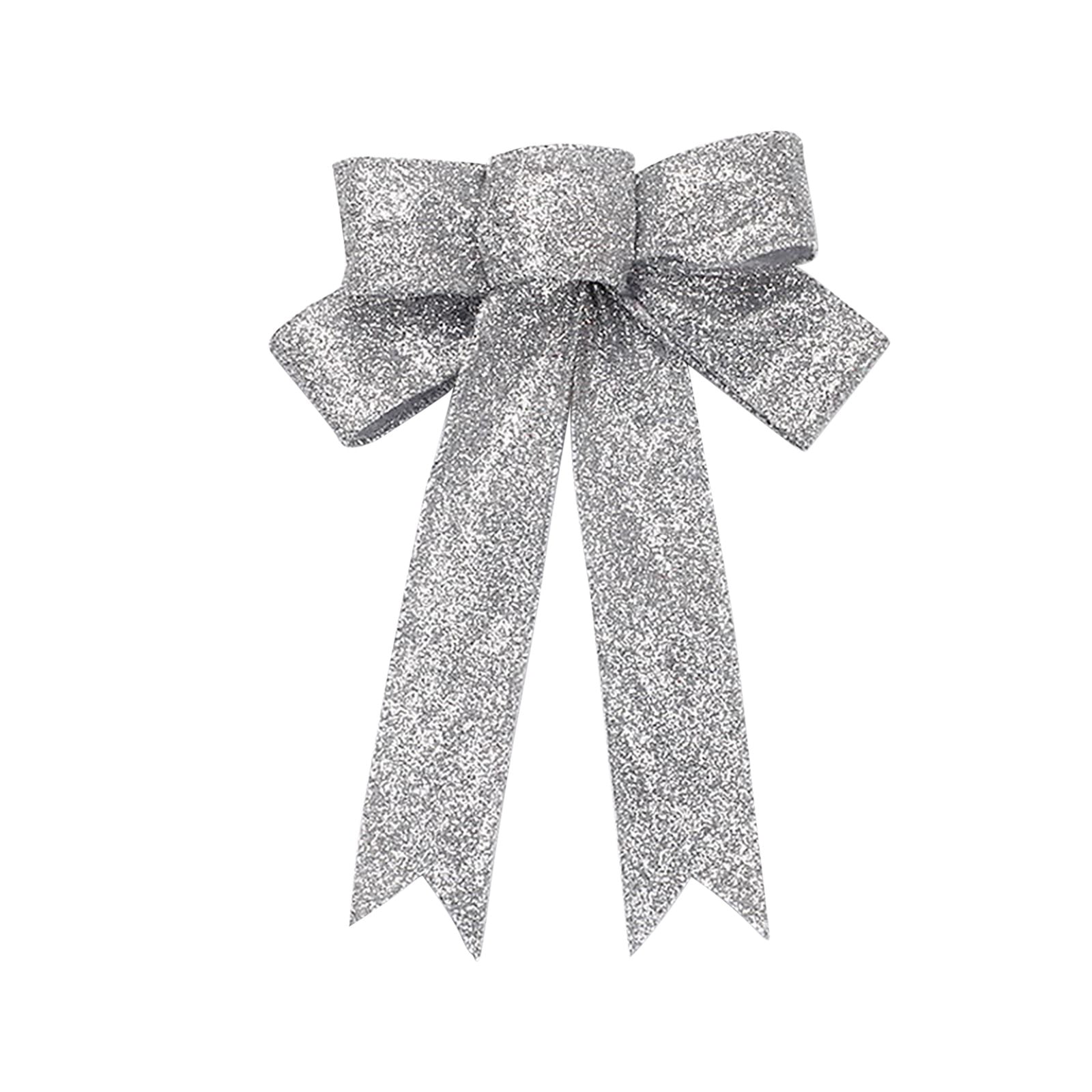 Fdelink Event & Party Clearance Christmas Bow Outdoor Decorations 23cm ...