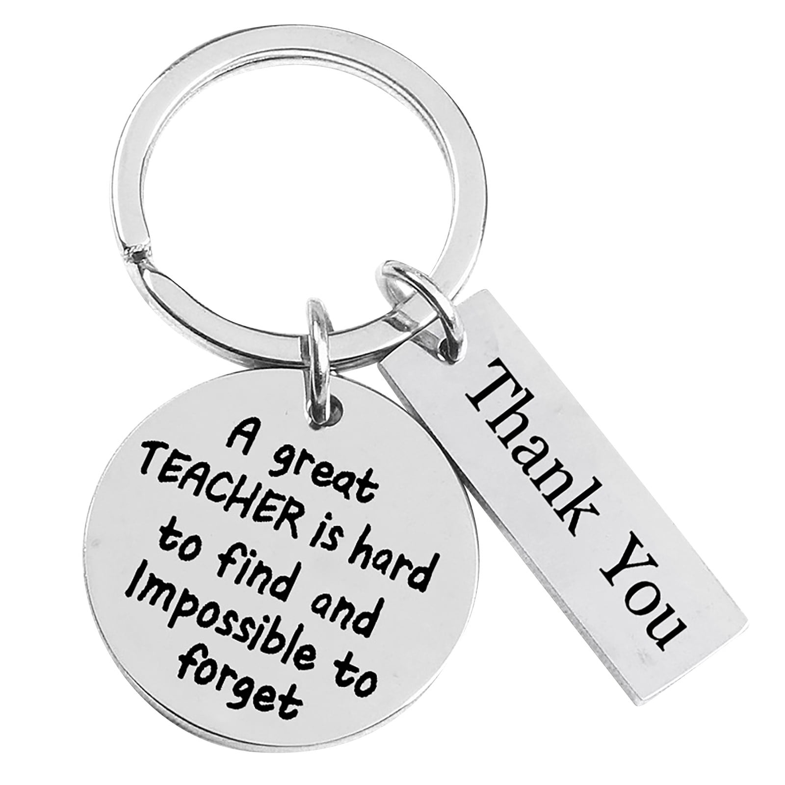 Fdelink Ground Sign Teacher's Day Keychain Teacher Appreciation ...