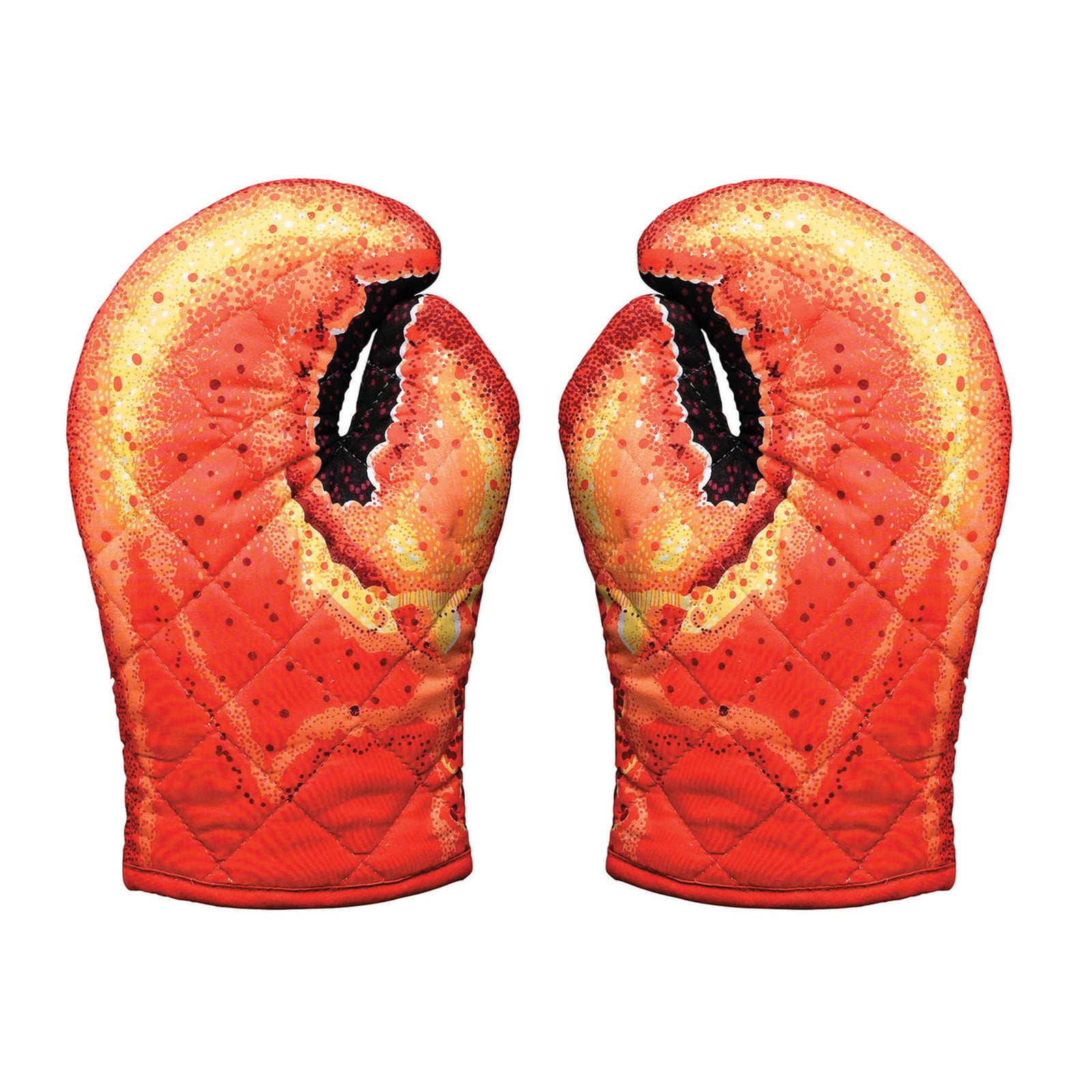 Fdelink Oven Mitts a Pair of Gloves Pure Cotton Oven Gloves Microwave ...