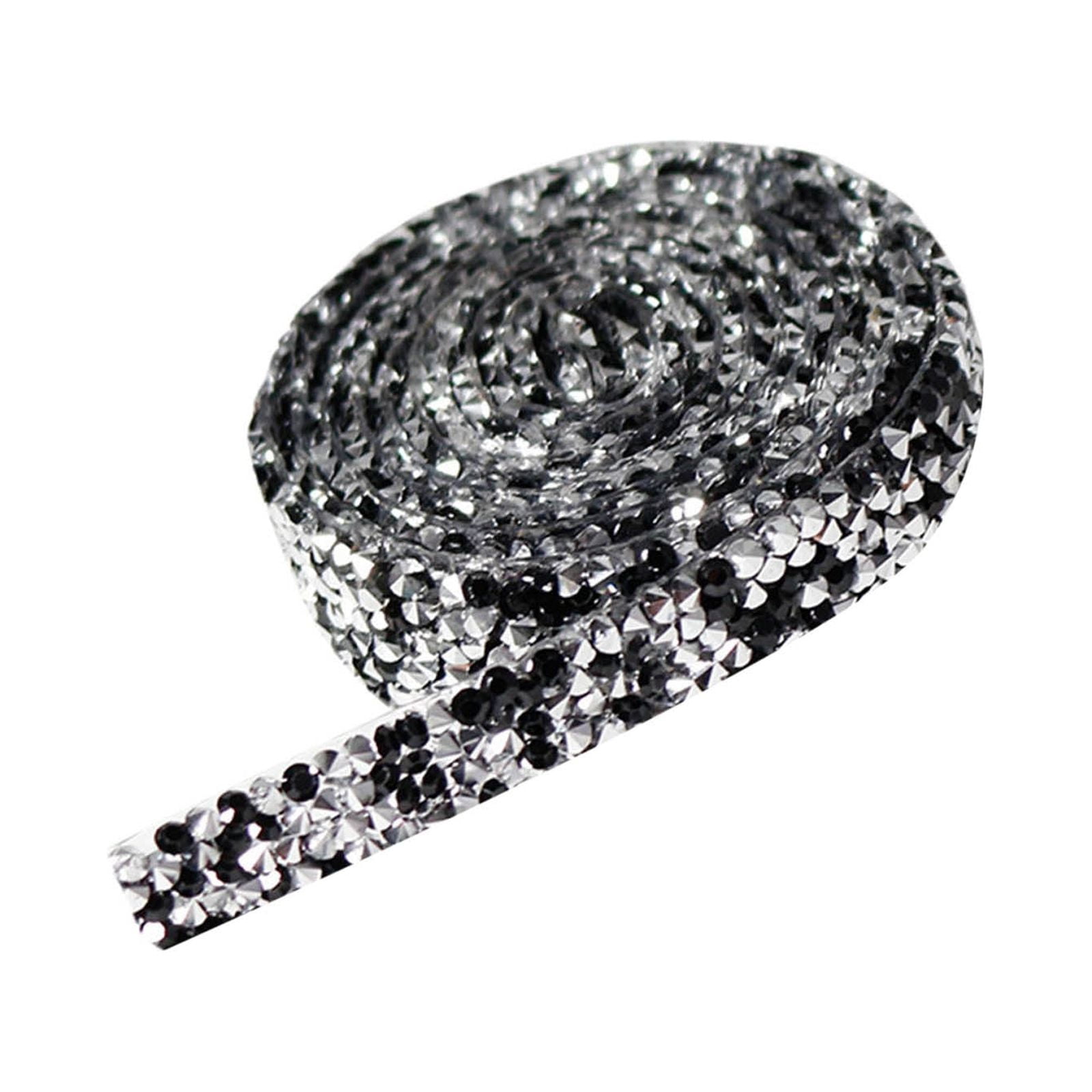 Fdelink Self-Adhesive Crystal Ribbon Self-adhesive Crystal Crafts ...