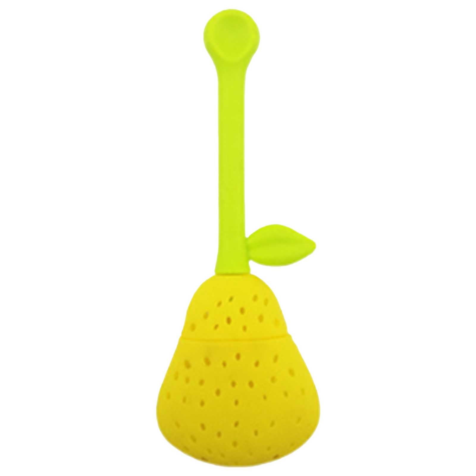 Fdelink Tea Infuser A,Steeper Ball,Creative Small Fresh Pear Silicone ...