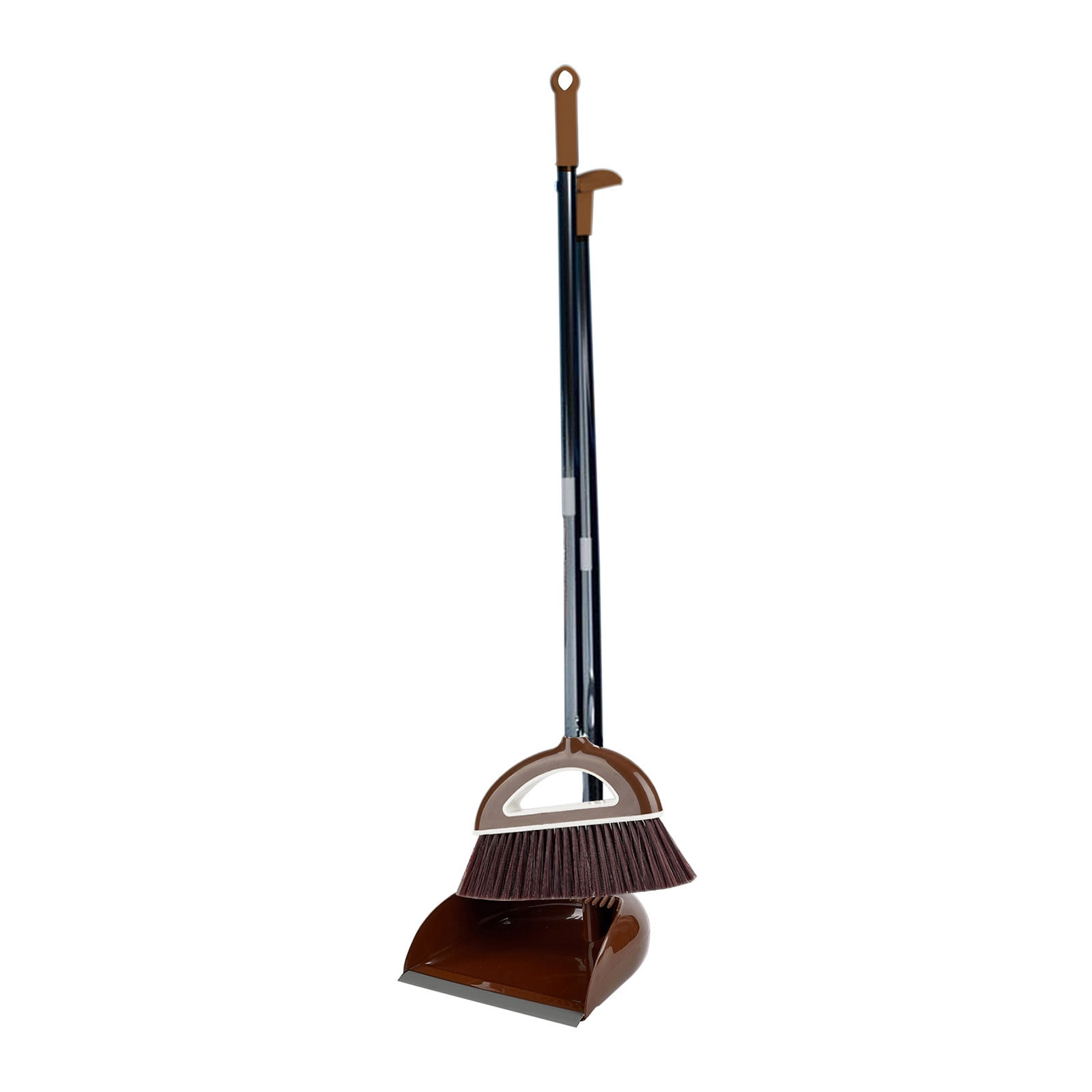 Fdgsdf Broom and Dustpan Set with Long Handle Light Weight Stainless ...