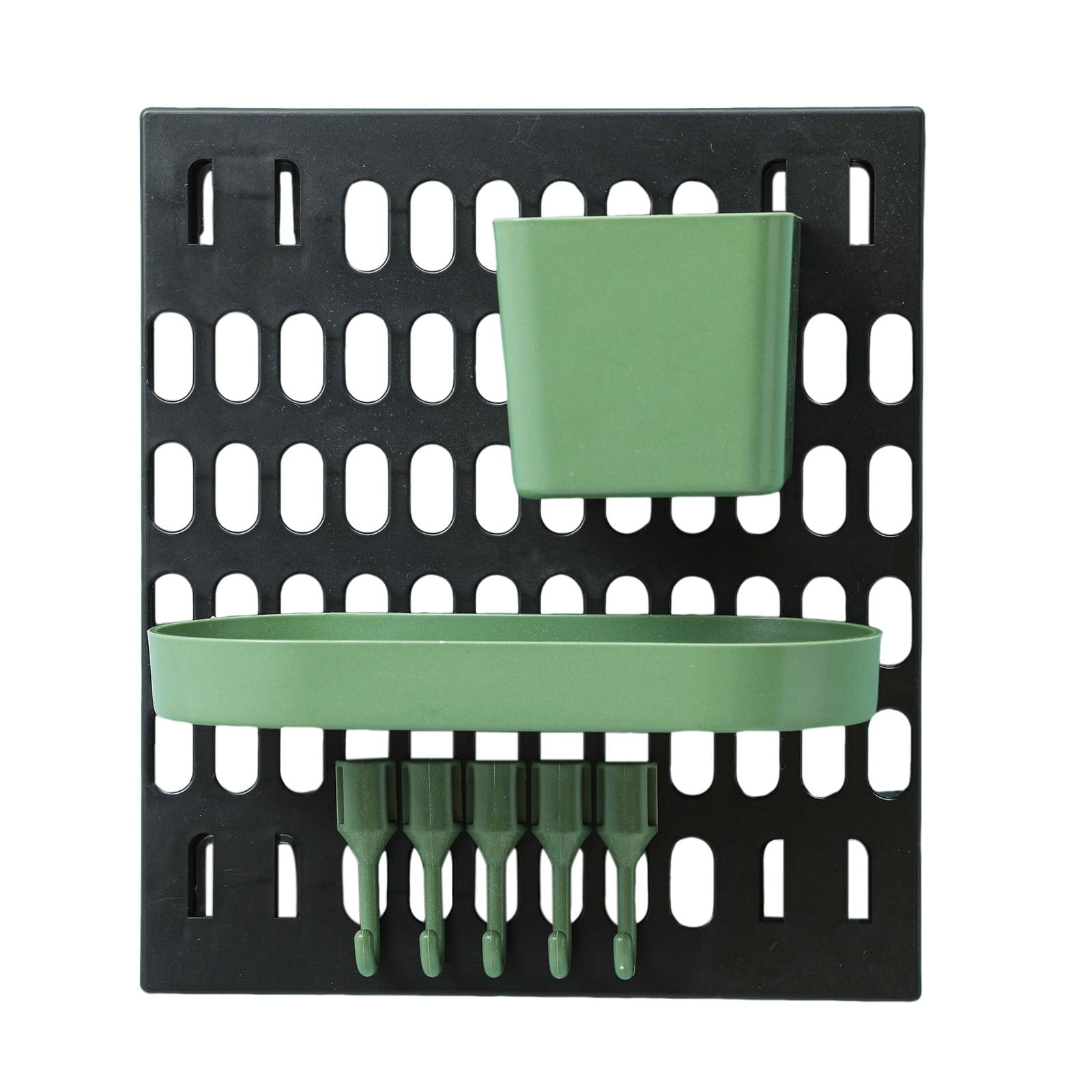 Fdksdf Floating Shelves Wall No Hole Household Wall Shelves Hole Board ...